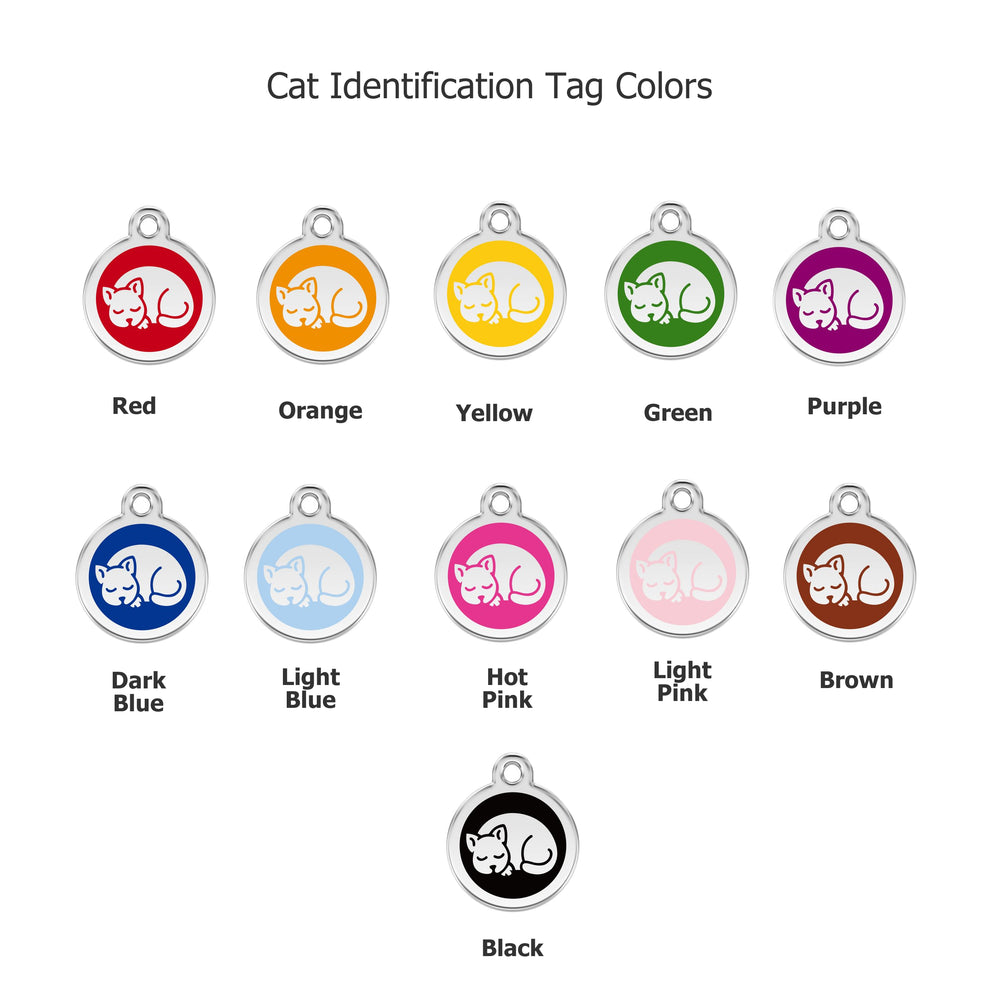 Cat ID Tag by Red Dingo – Pretty Personal Gifts