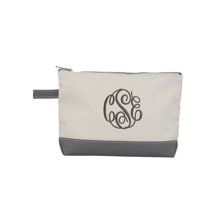 Monogrammed Makeup Bag, Cosmetic Bag with monogram – Pretty Personal Gifts