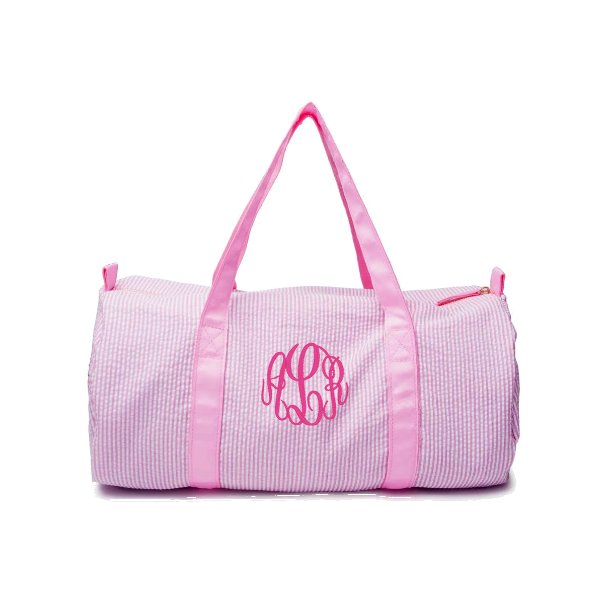 Seersucker Duffle Bag Personalized, Seersucker Duffel – Pretty Personal ...