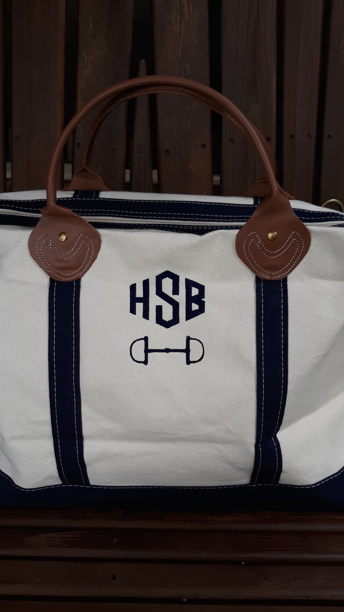 Personalized Horse Show Bag, Tack Bag, Barn Bag – Pretty Personal Gifts