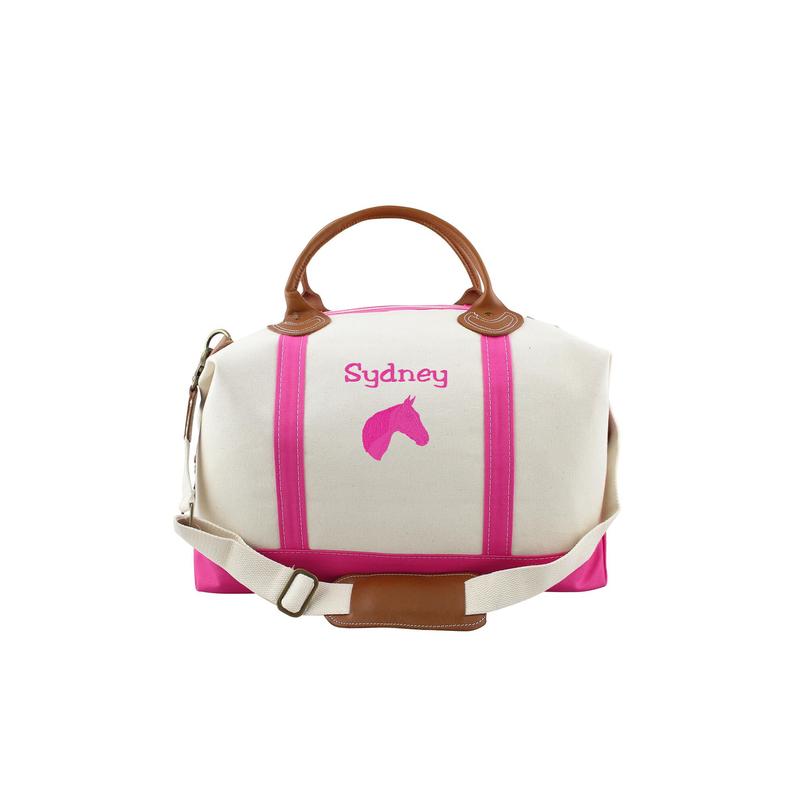 Personalized Horse Show Bag, Tack Bag, Barn Bag – Pretty Personal Gifts